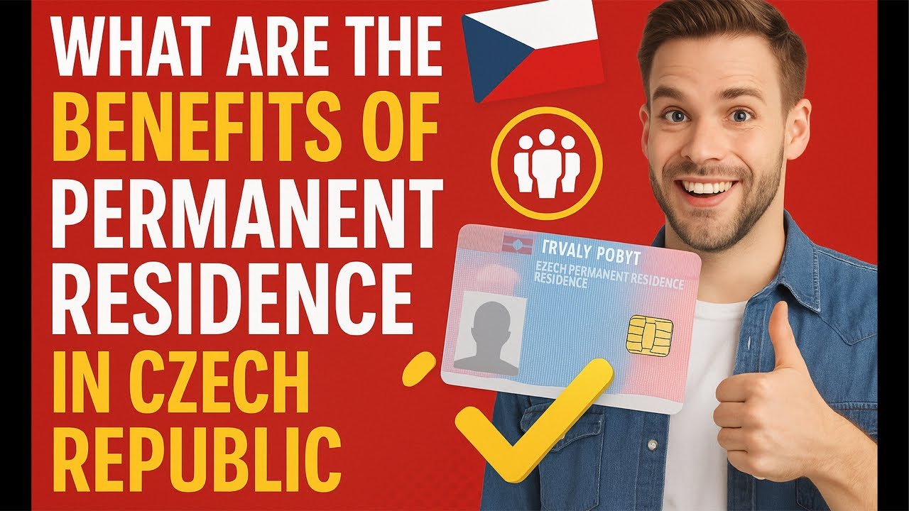 5 Benefits of Czech Permanent Residence Permit 🇨🇿 - YouTube