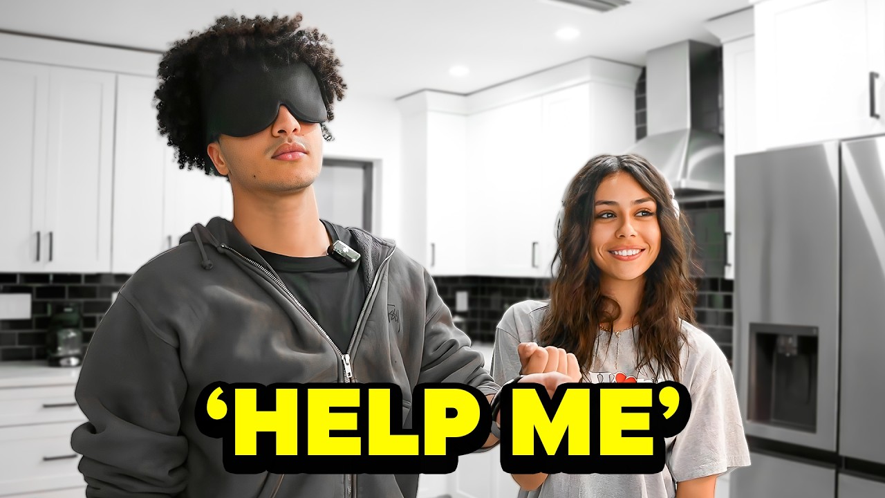 Blind & Deaf Cooking Challenge with Sabrina! - YouTube
