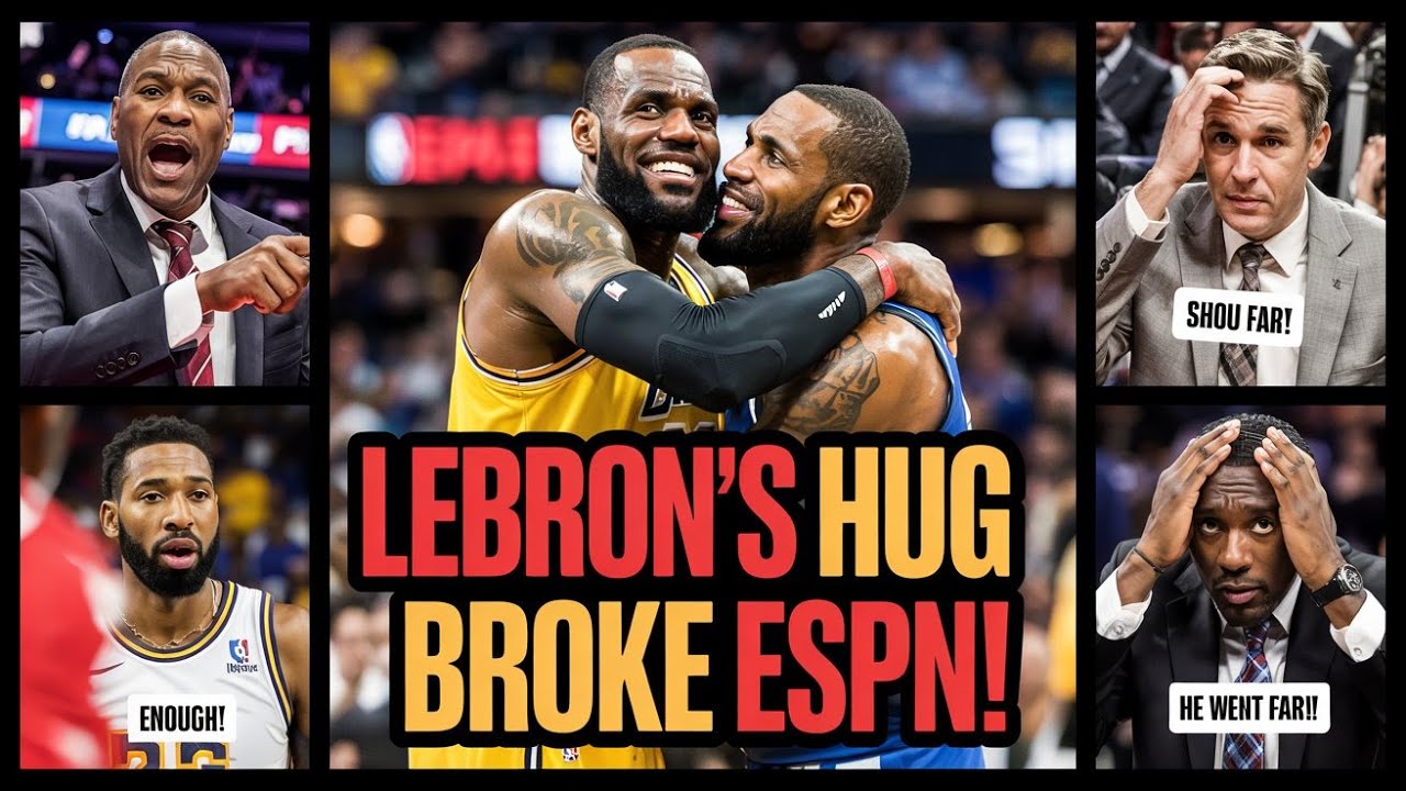 Tensions ERUPT on ESPN: LeBron’s Hug Sparks Wilbon vs. Stephen A Smith ...