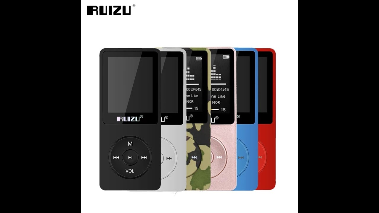 обзор MP3 плеера с АliЕxpress "RUZU X02" - YouTube
