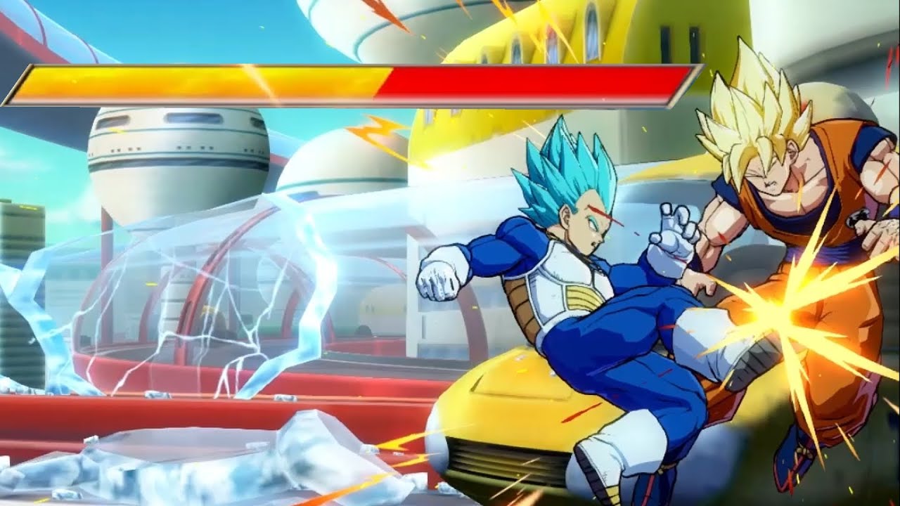 Some Vegeta Blue Dash Kick TODs DBFZ - YouTube