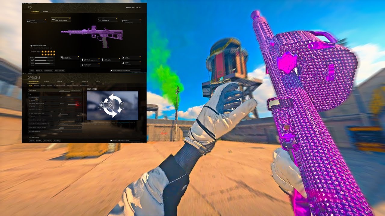 smoothest high sens rebirth player 👑 + best rebirth island settings ...