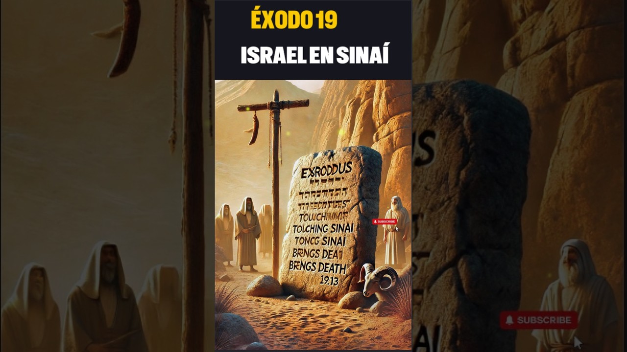 👉 "¡Dios Descendió en Fuego! 🔥 El Monte Sinaí Tembló ante Su Presencia ...