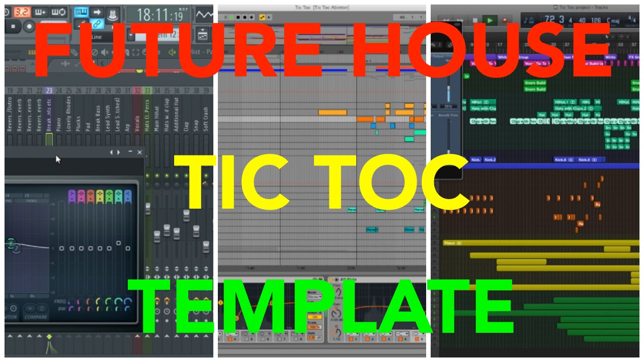 FUTURE HOUSE Project Template ¨Tic Toc¨ by The Audio Bar - YouTube