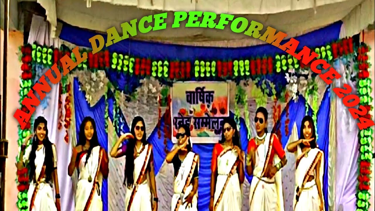 Annual dance performance 2024 ||remix song || best girl group dance # ...