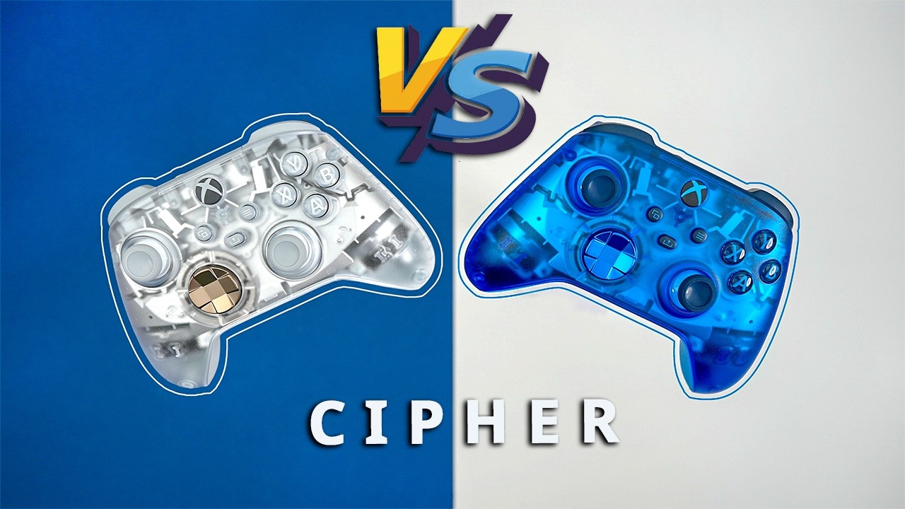 Ghost Cipher VS Sky Cipher! Special Edition Xbox Controller Comparison ...