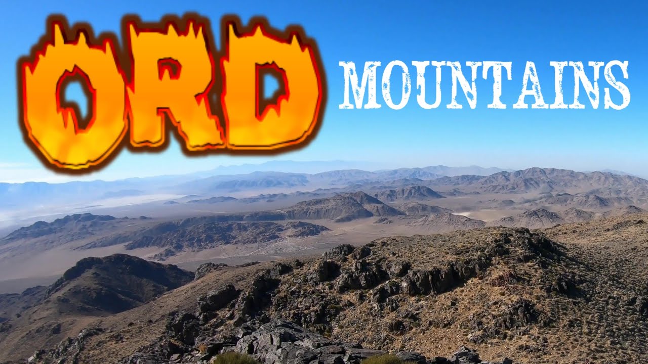 Exploring Mojave: Ord Mountains Off-Road Hike & Camp - YouTube