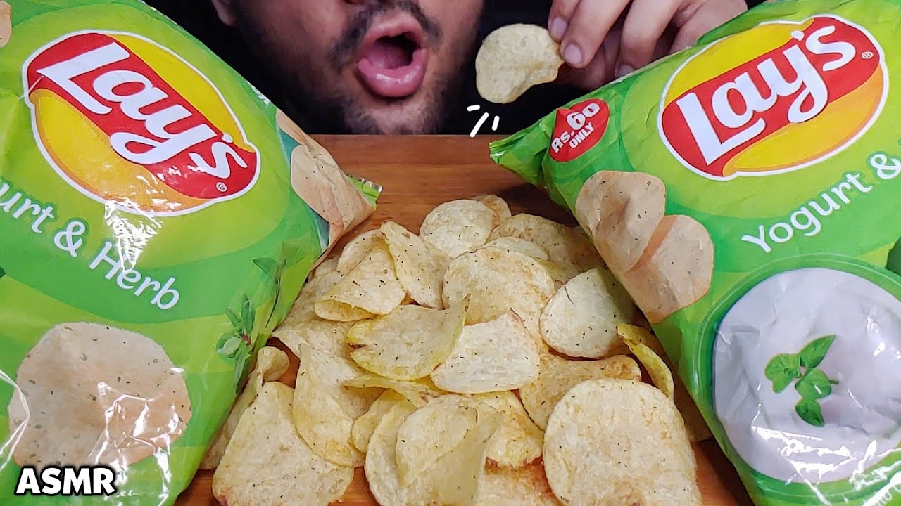 ASMR POTATO CHIPS | ASMR EATING LAYS | ASMR LAYS POTATO CHIPS | EXTREME ...