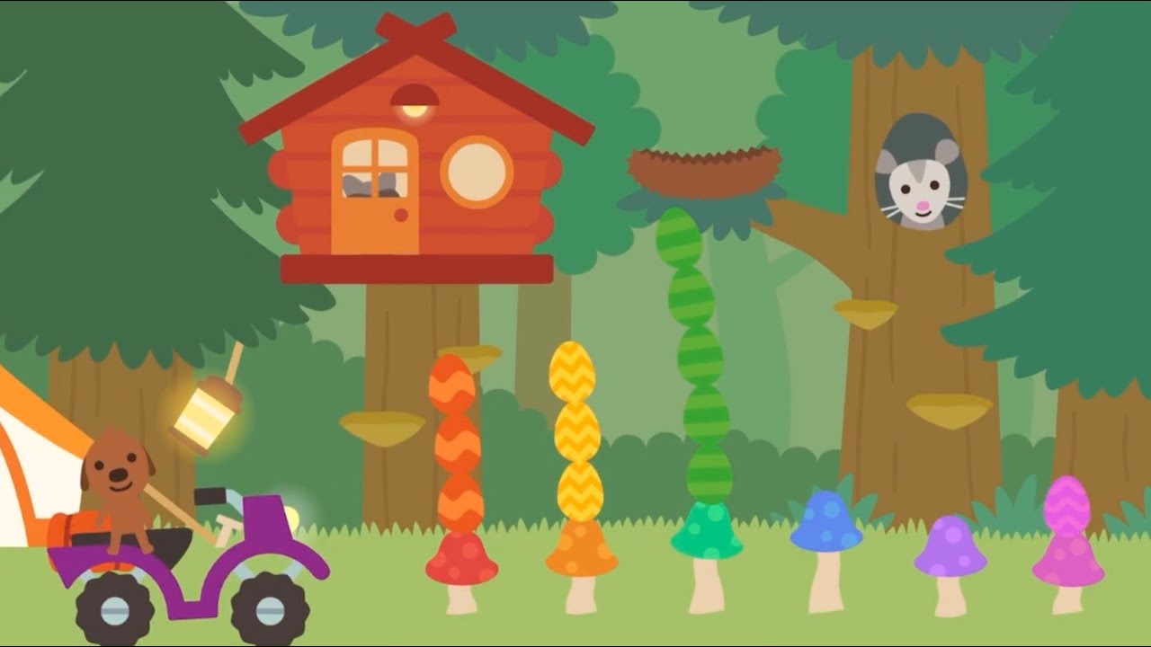 Sago Mini Sago Mini Camping - Meet Forest Animals, Educational Games ...