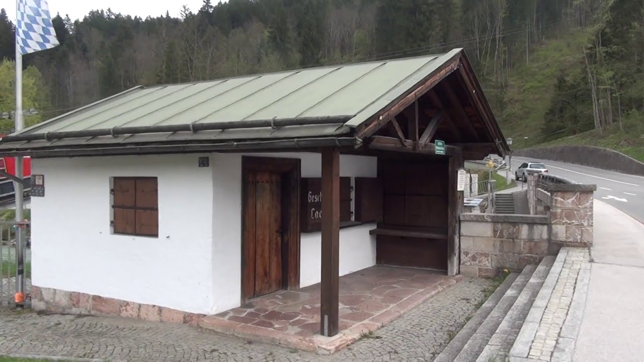 Berchtesgaden SS guard post, Germany - YouTube