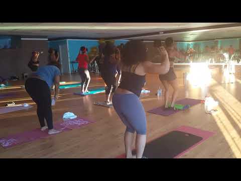 The sweat is real Hot Buti Yoga at Pamela Bennett Fitness