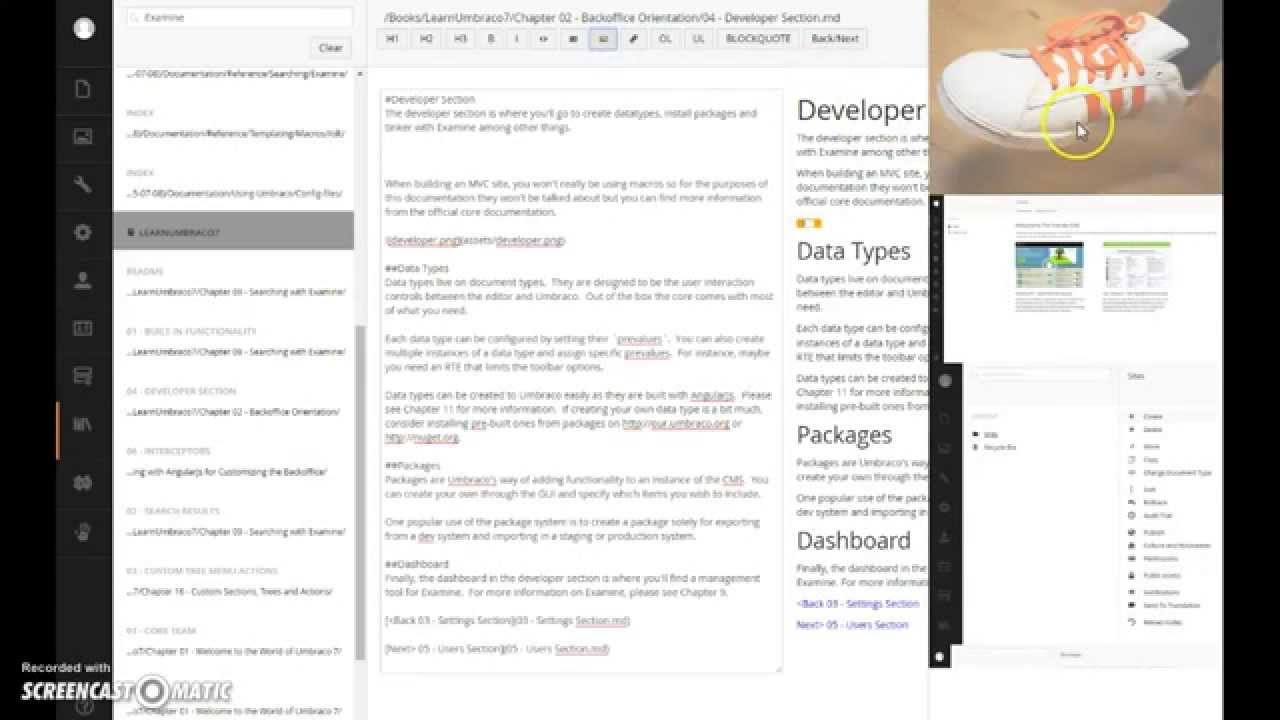 Umbraco Bookshelf Demo - YouTube