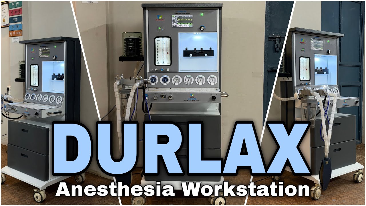 DURLAX Anaesthesia Workstation | Quick Demo | By: JMJ MEDICAL EQUIPMENT ...