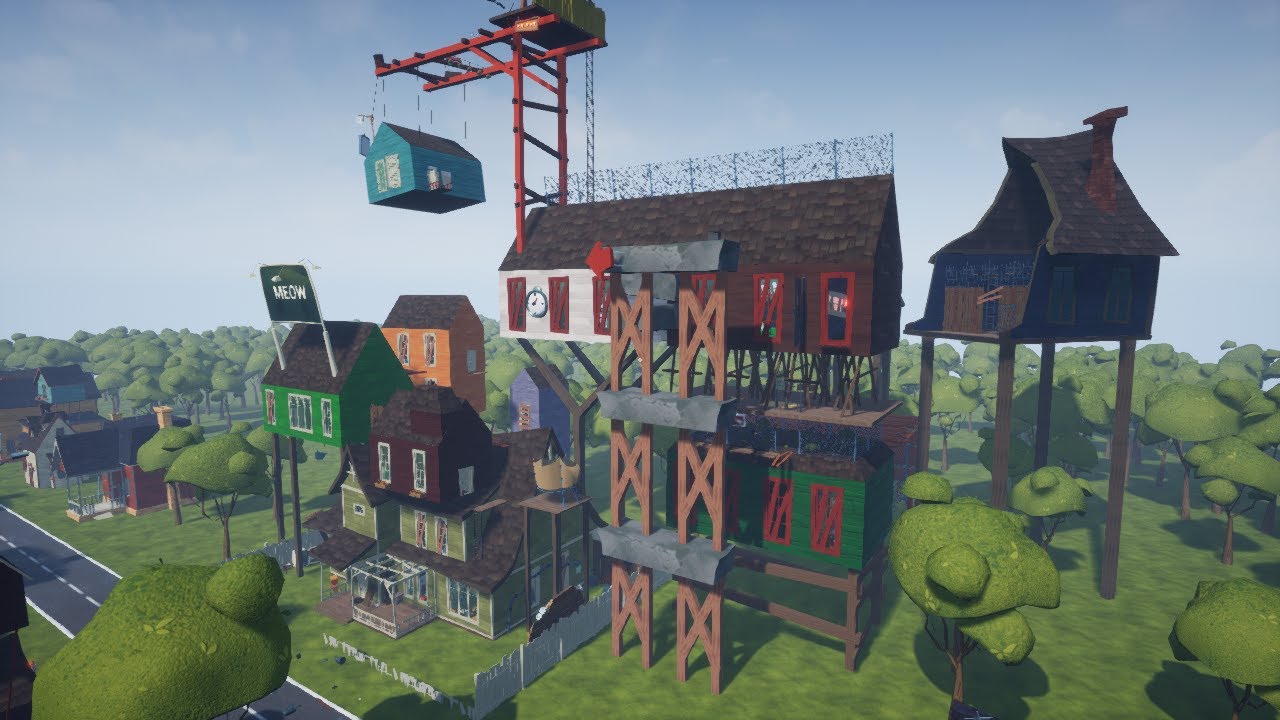 Прохождение самого крутого мода: Hello_House_Dark. Hello Neighbor Mod ...