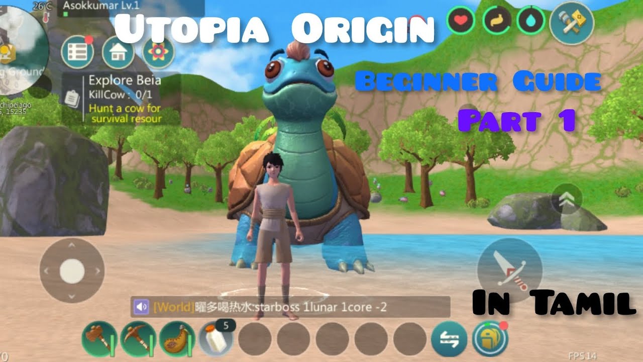 Utopia Origin | Beginner Guide Part 1 | New Survival Game | I'm Back ...