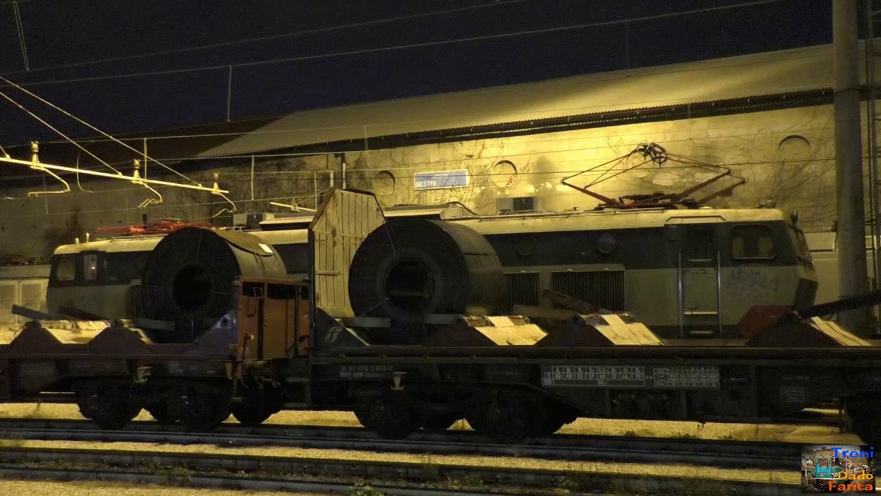 Ultimi giri di ruota anche per la E-656 607 - YouTube