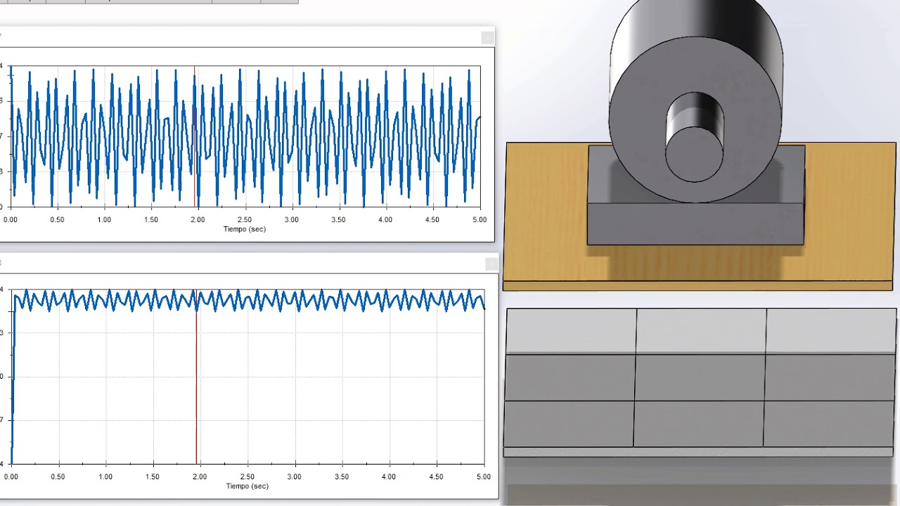Simulación De Motor En Solidworks - YouTube