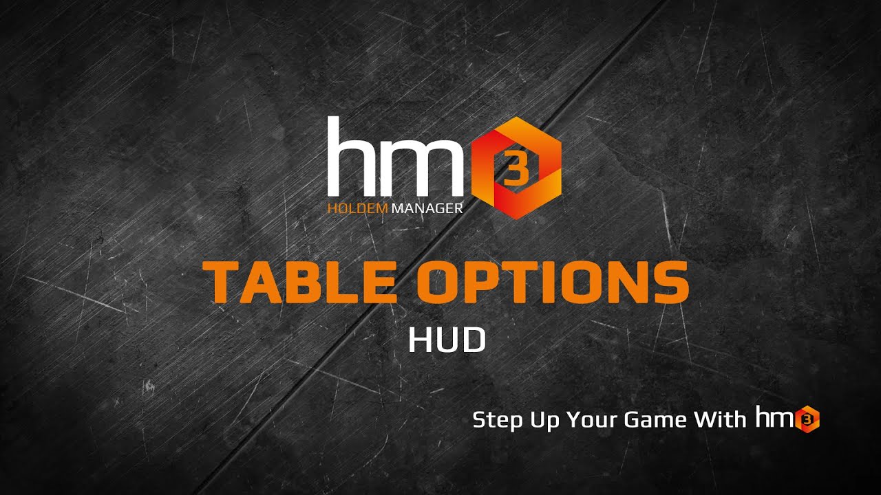 HUD - Table Options - YouTube
