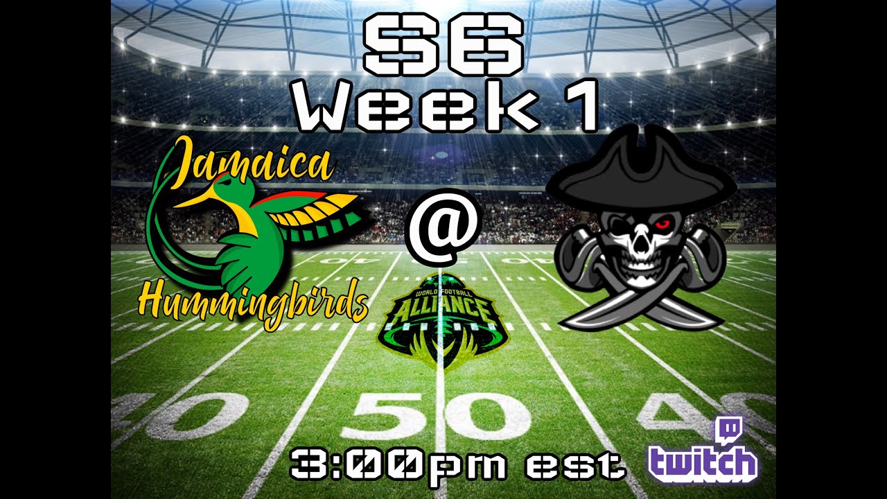World Football Alliance S6: Week 1: Jamaica Hummingbirds (0 - 0) @ Cape ...