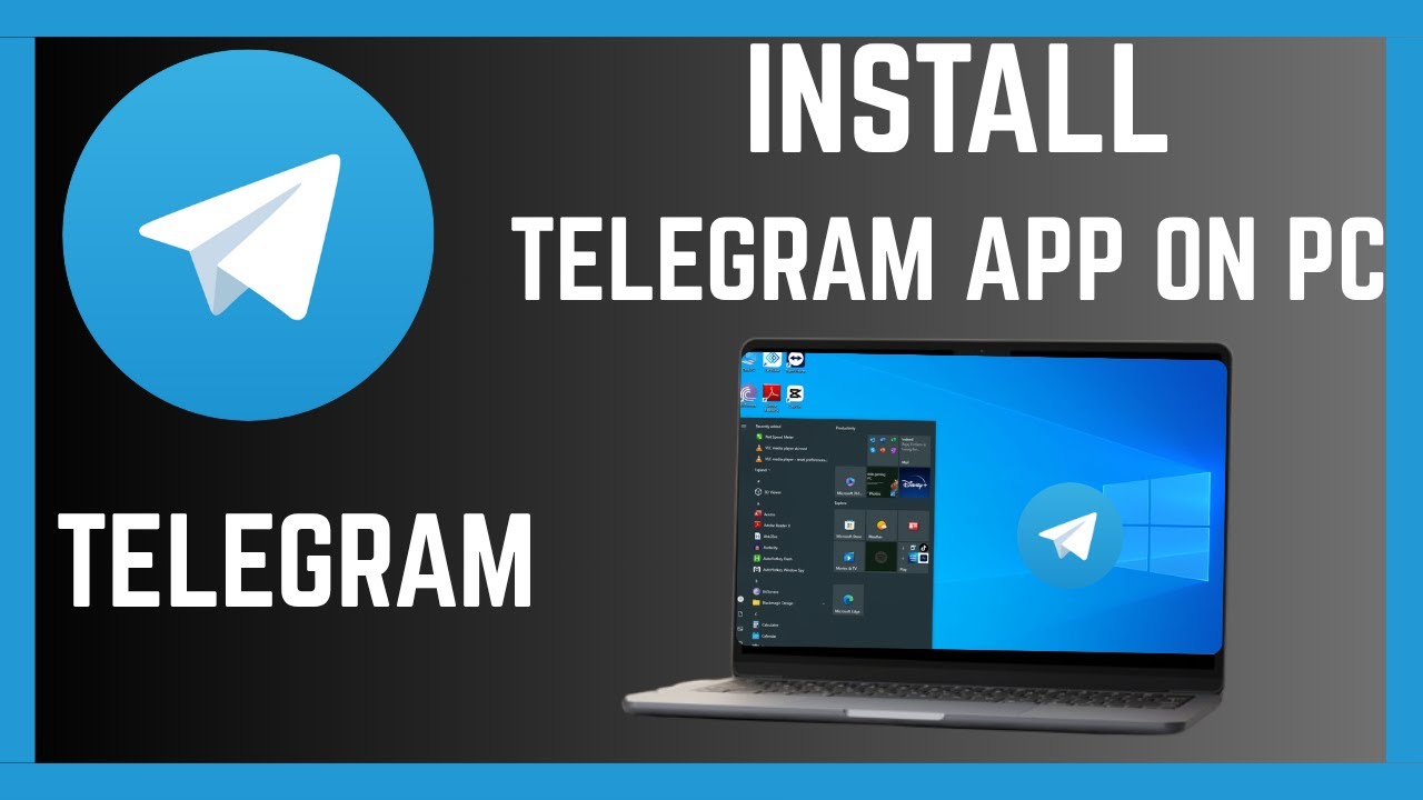How To Download And Install Telegram On Laptop Or PC - YouTube