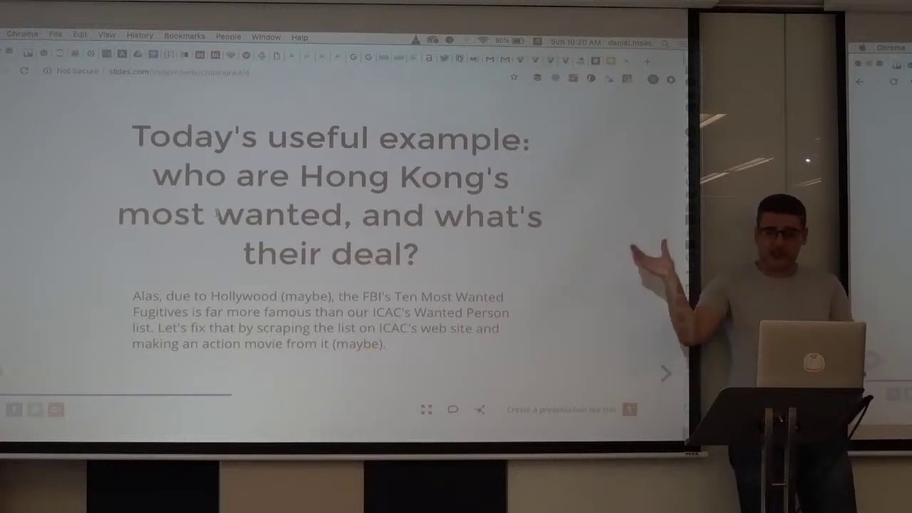 Data Science Hong Kong: Scrapy tutorial and demo - YouTube