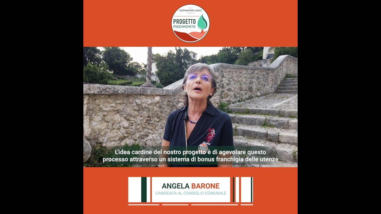 Angela Barone - Progetto Piedimonte - YouTube
