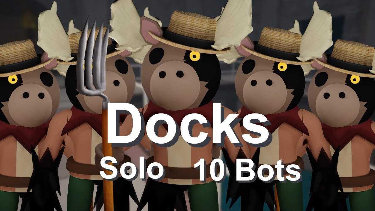 Roblox Piggy Book 2 100 Player Chapter 9 SOLO (Docks) - YouTube