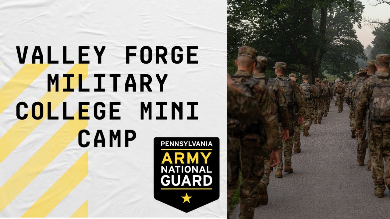 Valley Forge Military College Mini Camp 2023 - Day 3 - YouTube
