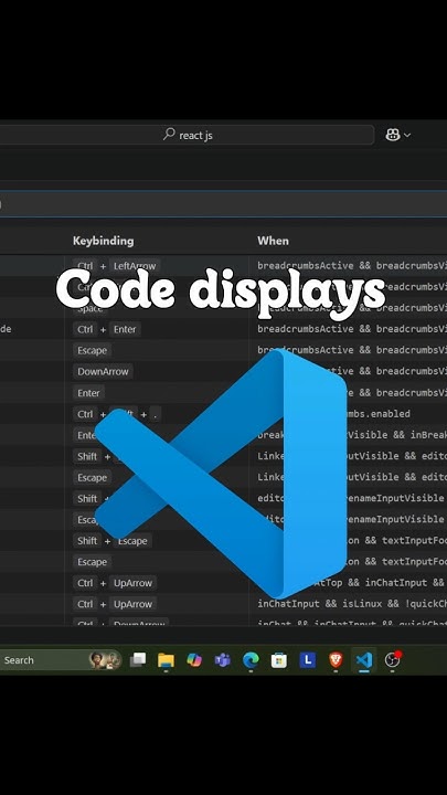 VS code shortcut keys #coding - YouTube