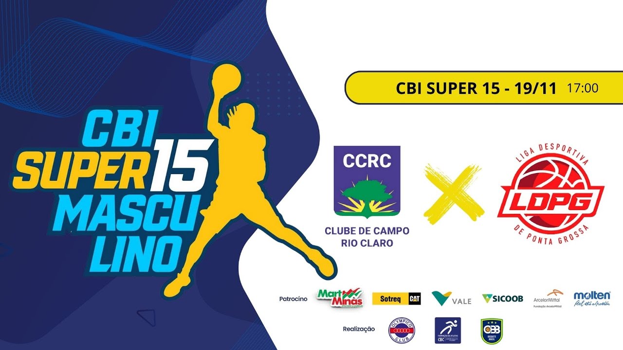 CC Rio Claro (SP) X LDPG (PR) - CBI SUPER 15 FASE FINAL - (19/11/25 ...