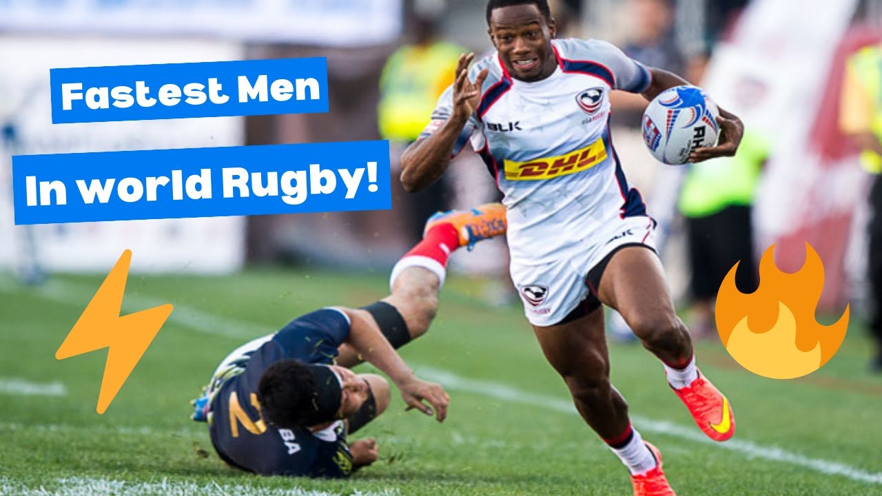 Unbelievable Speedsters! 🚀 Meet the Fastest Men in World Rugby - YouTube