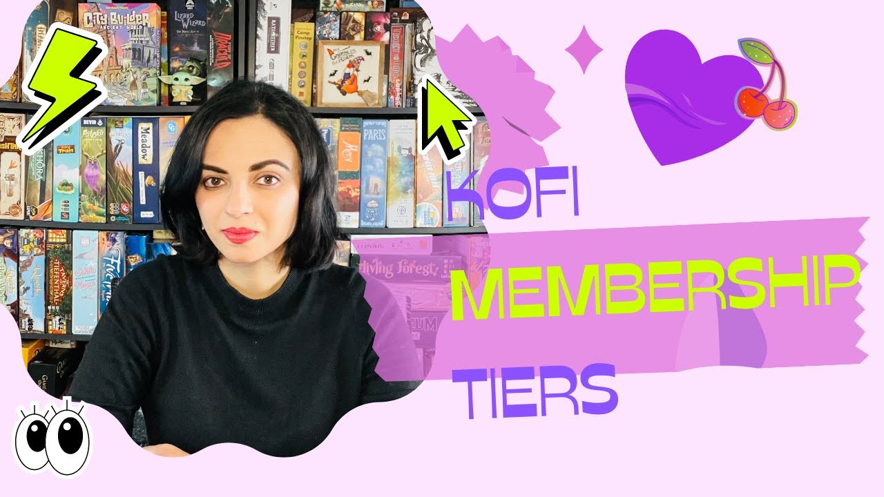 KoFi Membership Tiers! - YouTube