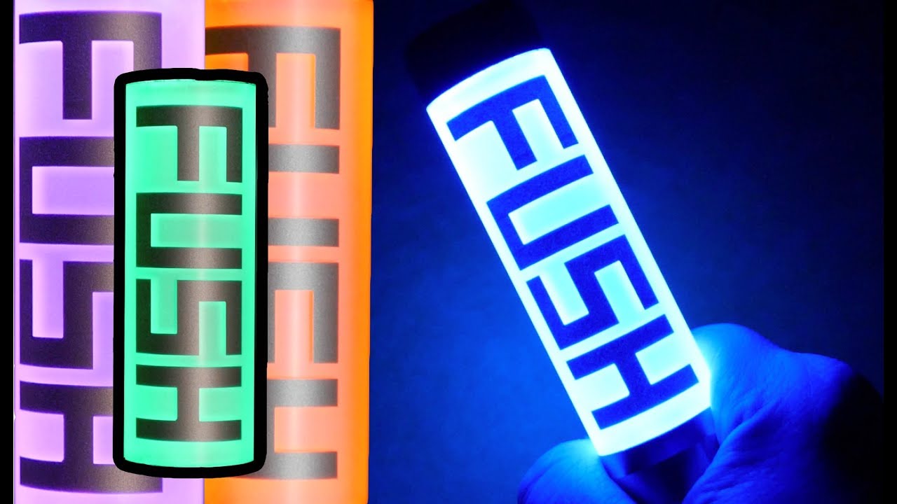 Vape FUSH Semi mecánico de Acrohm / Con luces led - YouTube
