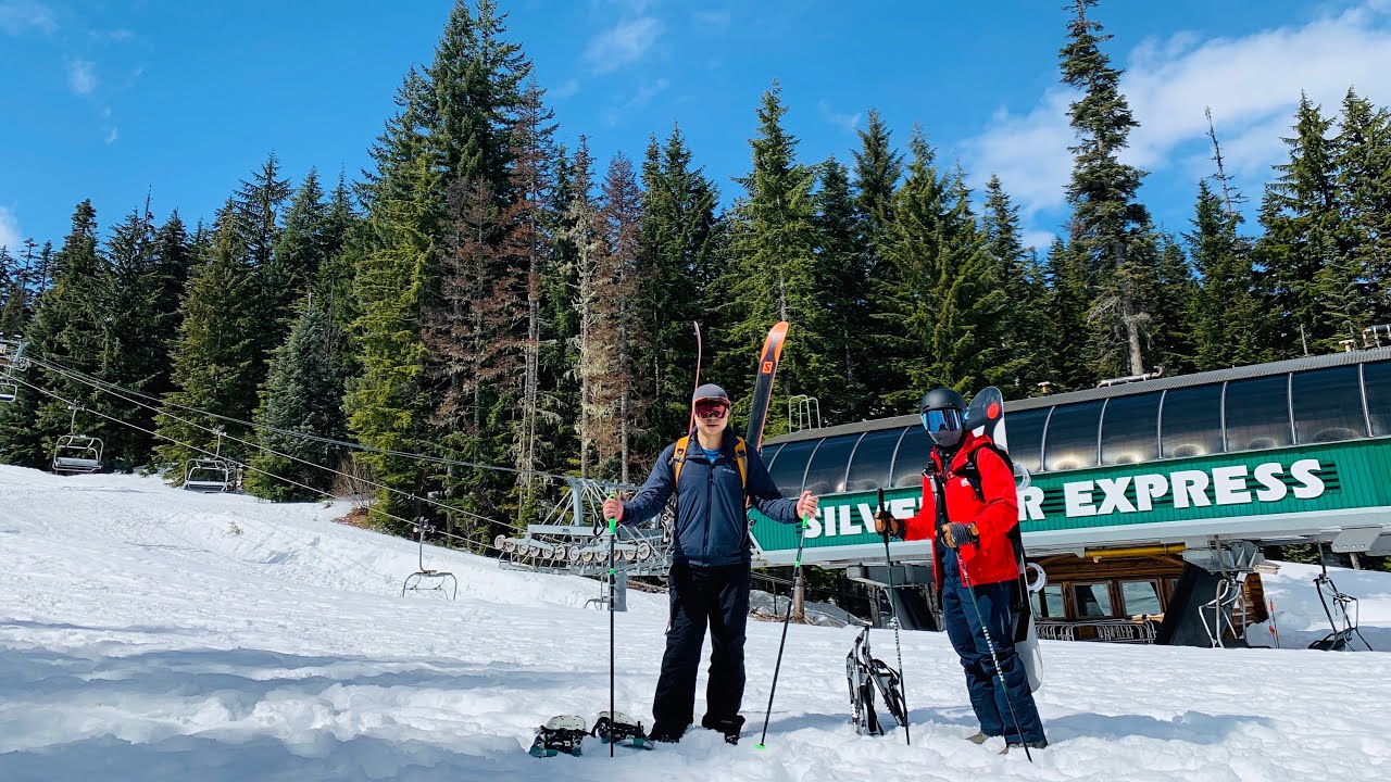 4/5/2020 Hiking and Snowboarding at Silver Fir - YouTube