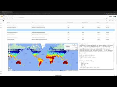 Earth Engine Dataset Explorer Empowered by Google Gemini - YouTube