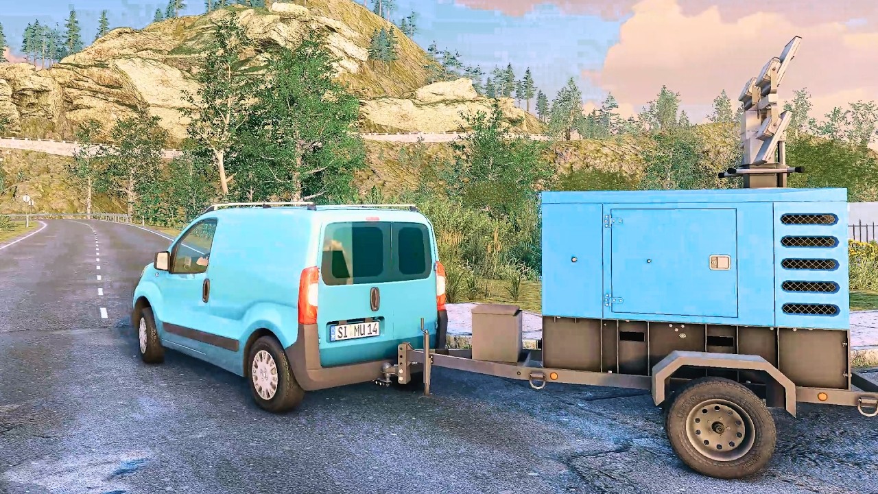 How I Tow a Mobile Generator with a Mini Van in Truck & Logistics ...