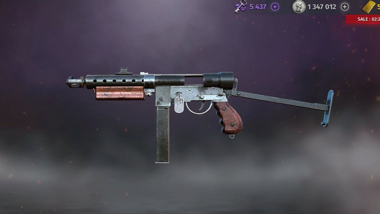 World War 2 Battle Combat New update Rare Submachine gun BSA WELGUN #ww2battlecombat - YouTube