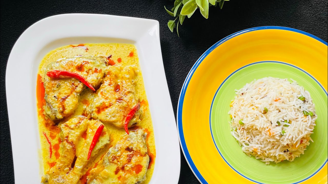 "রুই-নন্দিনী" রুই মাছের রেসিপি Rui fish recipe, with Fried rice रुई फिश ...