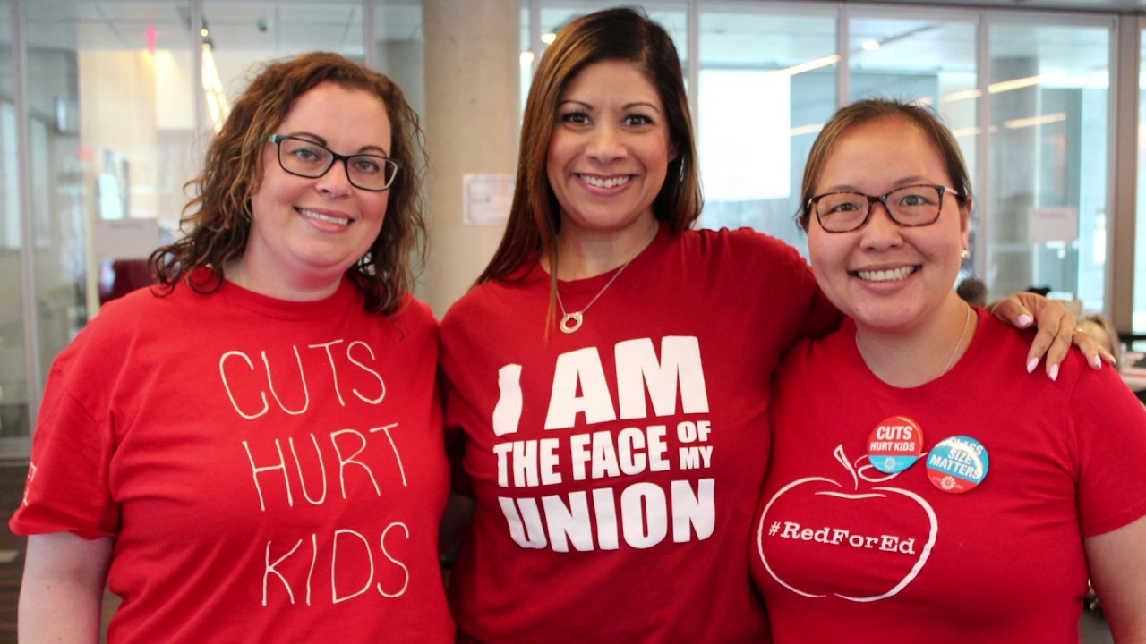 I am so proud of ETFO members - YouTube