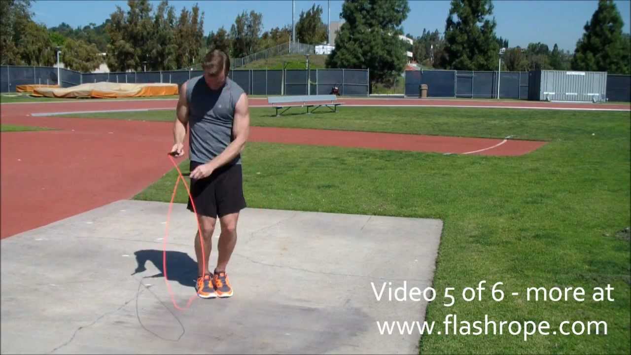Jump Rope Speed Control Skills with the Flash Rope - YouTube
