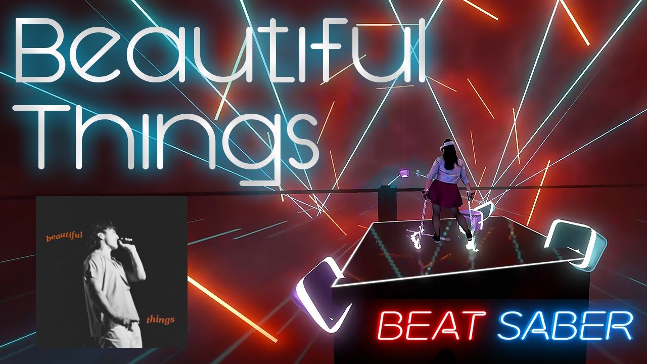BEAT SABER | Benson Boone - Beautiful Things - YouTube