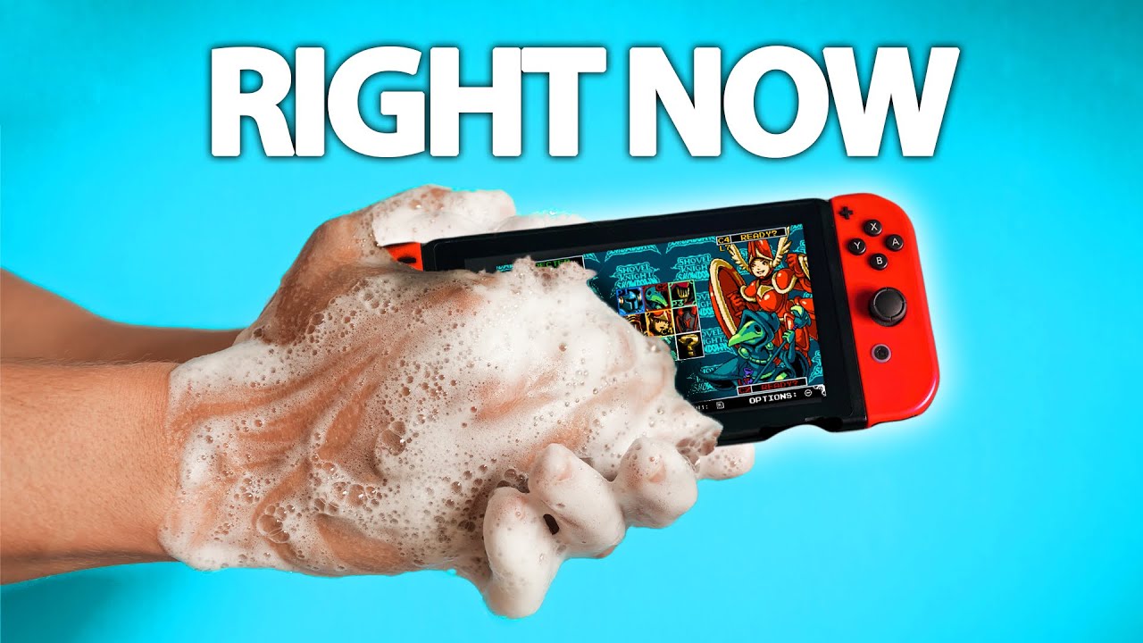 Wash Your Hands and Play These Switch Games - YouTube
