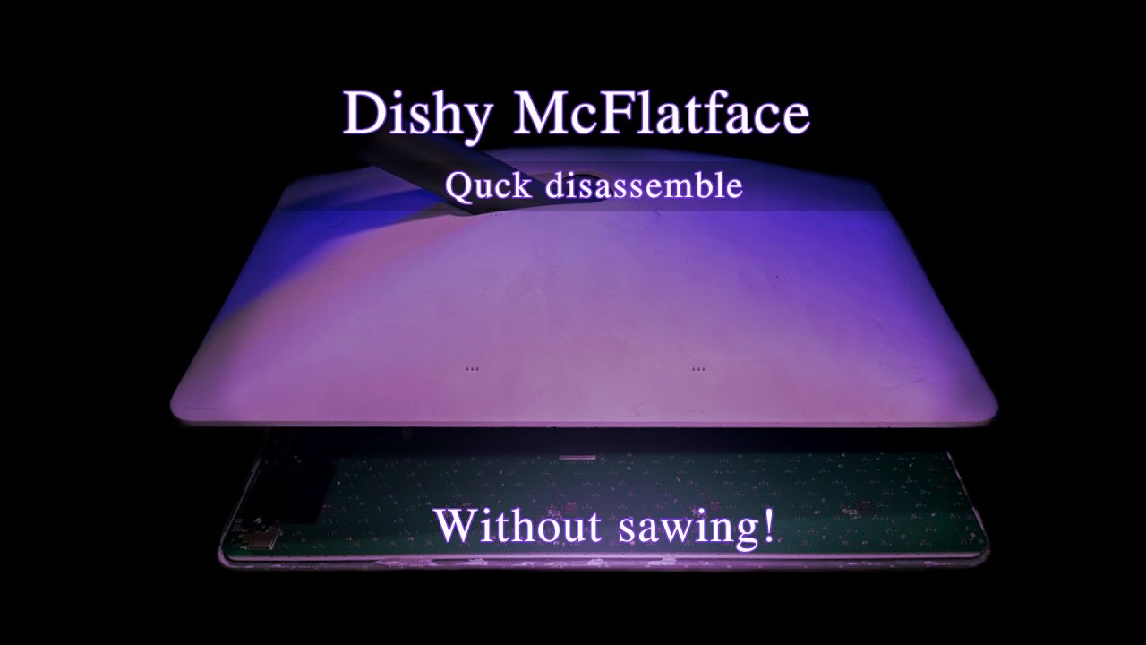 Quick disassemble of the square Starlink terminal - YouTube