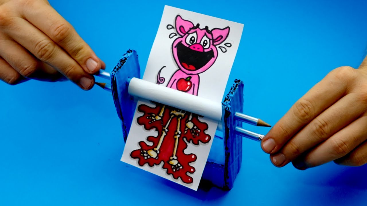 CRAZIEST POPPY PLAYTIME chapter 3 Paper Crafts PICKY PIGGY - YouTube