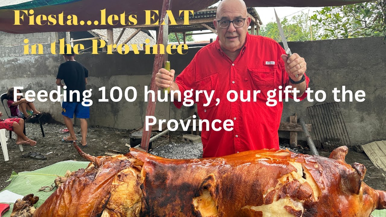 Philippine Fiesta in the Province, one way we give to the community ...