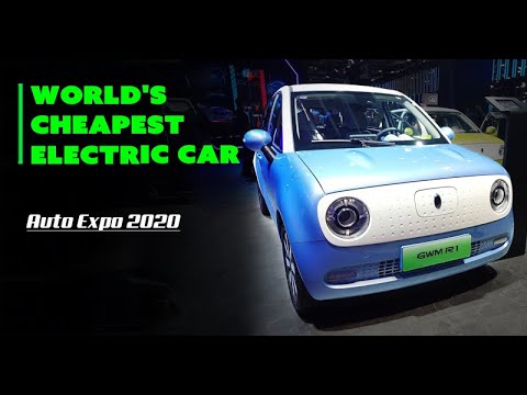 Auto Expo 2020 | GWM R1 | World's Cheapest Electric Car In India - YouTube