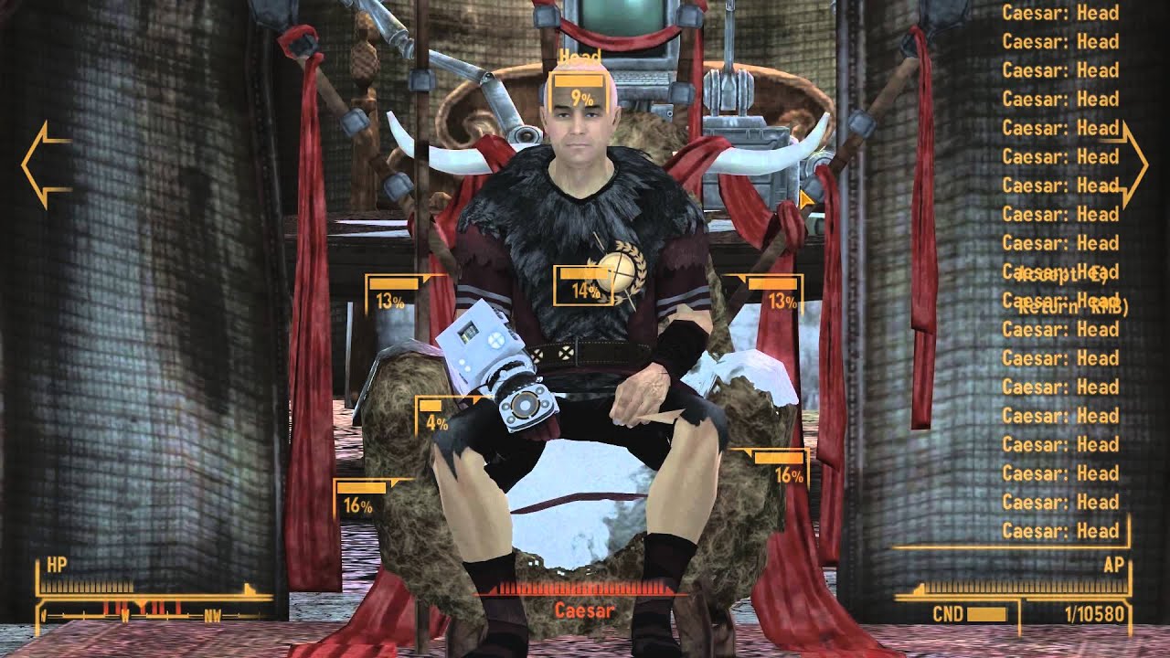How to Properly Kill Caesar in Fallout: New Vegas - YouTube