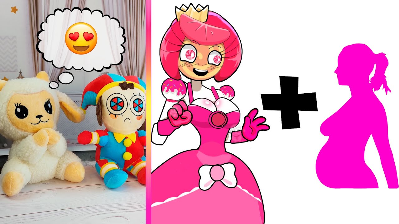 PRINCESS LOOLILALU + PREGNANCY = ??? | Dolly and Pomni React to The ...