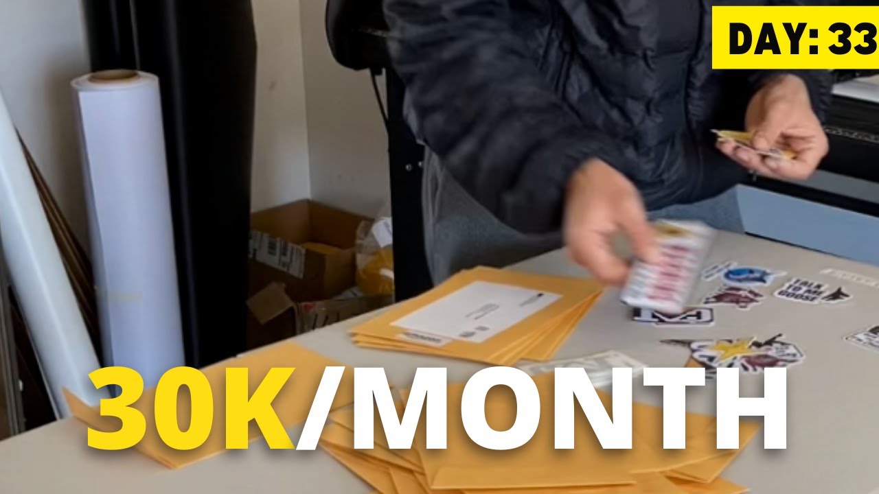 Going From $0-$30,000 A Month | Day in the life | Day 33 - YouTube