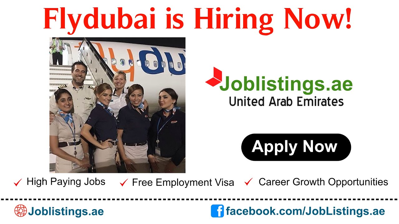 How To Apply For Flydubai Cabin Crew Jobs in Dubai 2023 - YouTube